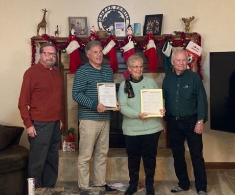 New Member Induction! Welcome Dave and Janet! - Springfield Exchange Club